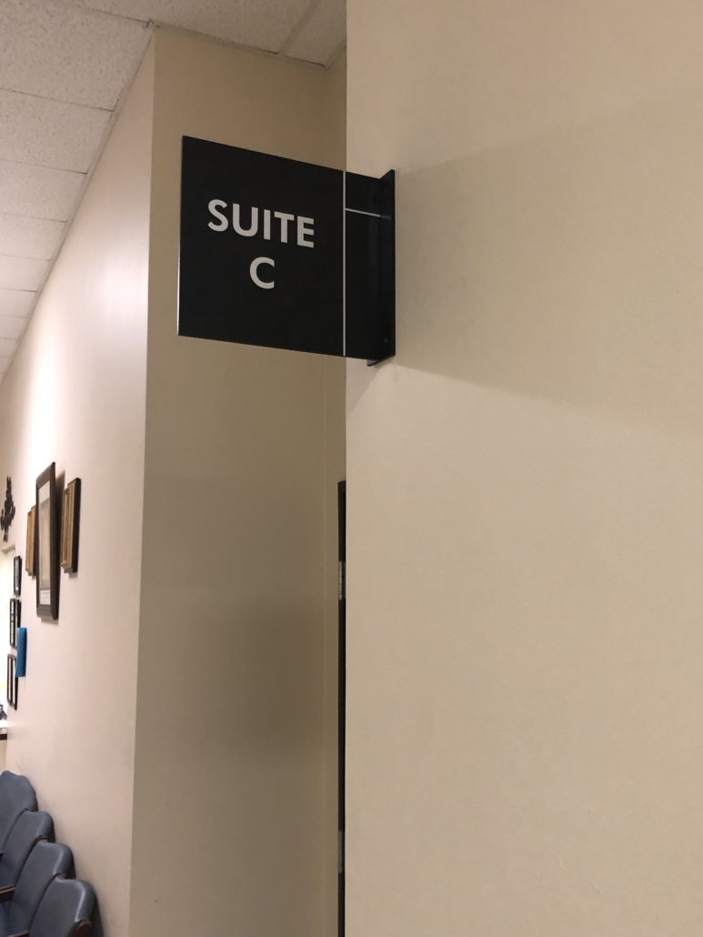 Interior Office and Wayfinding Signage | Campbell's Signs of Texas