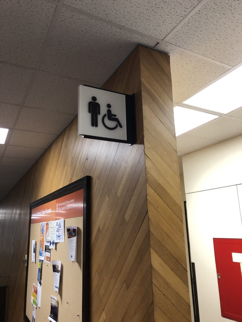 Interior Office and Wayfinding Signage | Campbell's Signs of Texas